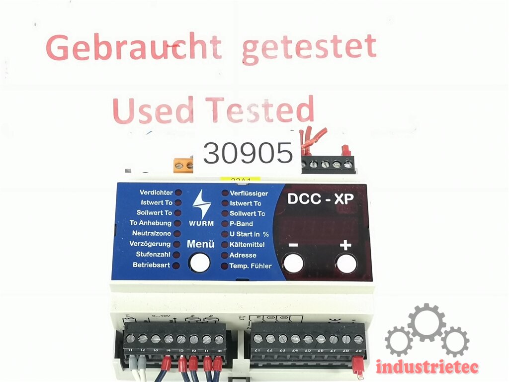 Wurm DCC-XP Kühlstellenregler V 5.50, 220,00