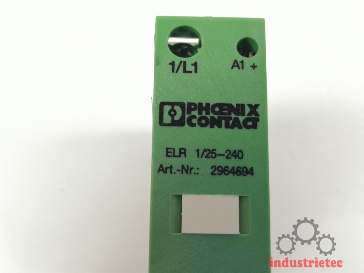 PHOENIX CONTACT ELR 1/25-240 Lastrelais Relais 2964694, 25,00