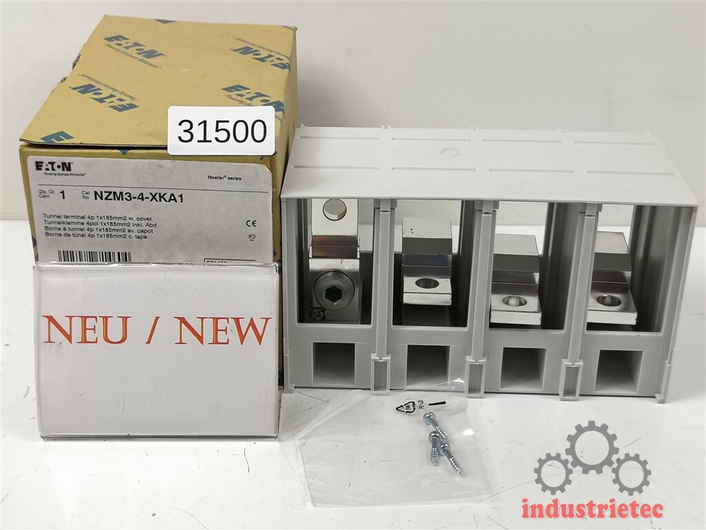 EATON NZM3-4-XKA1 Tunnel Terminal, 140,00