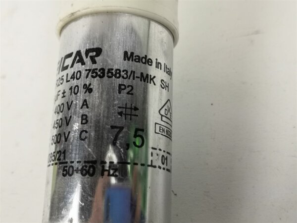 ICAR MLR25 L40 753583/I-MK SH Kondensator Motorkondensator, Anlaufkon