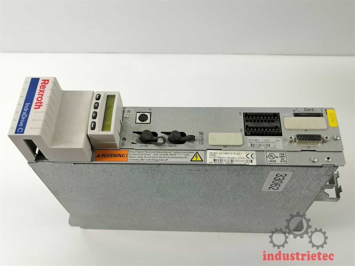Rexroth HCS02.1E-W0012 Kompaktumrichter Indradrive HCS02 R911305034
