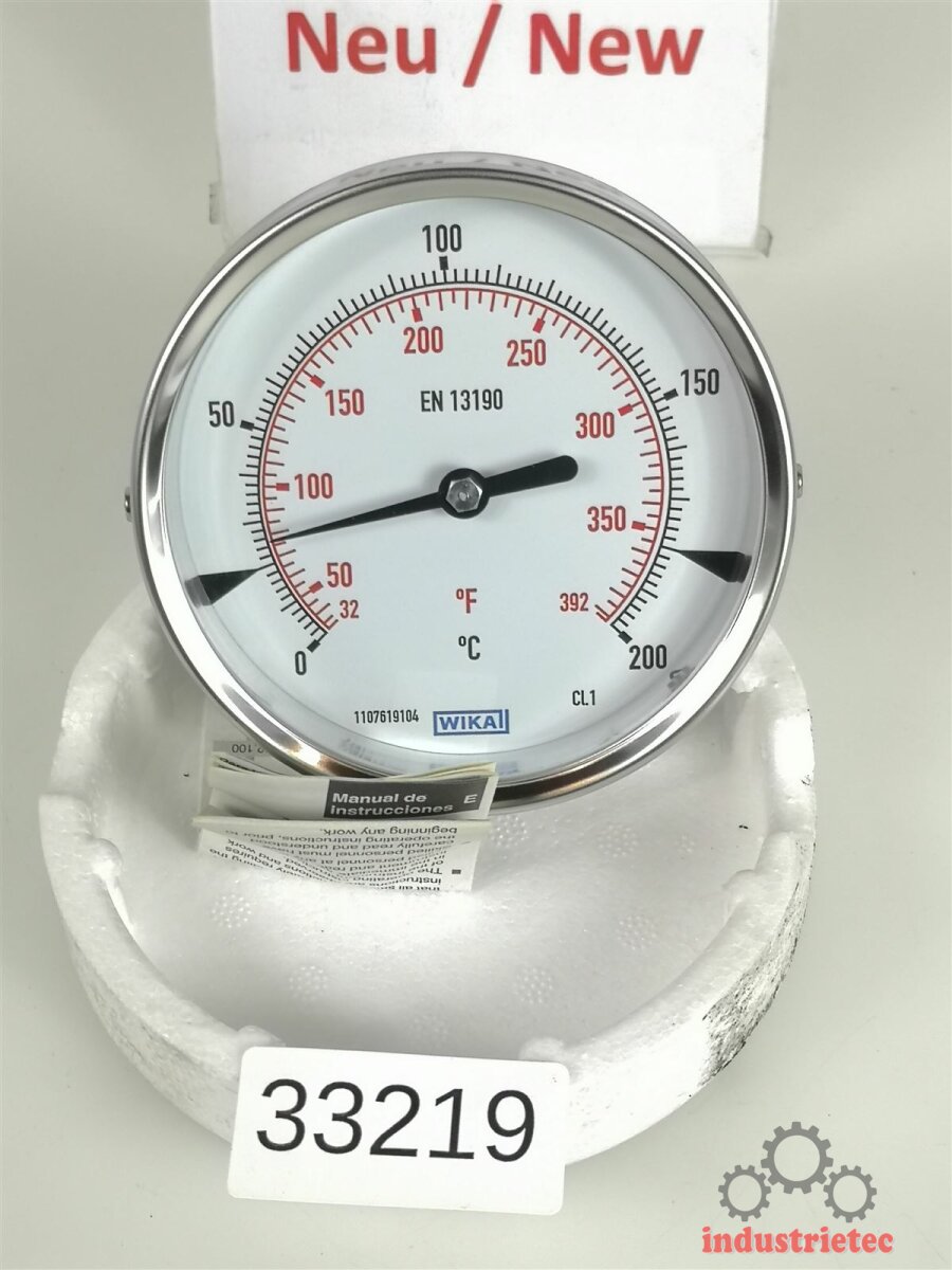 WIKA 1107619104 14148011 Manometer Druck- und Temperaturmessung, 82,07