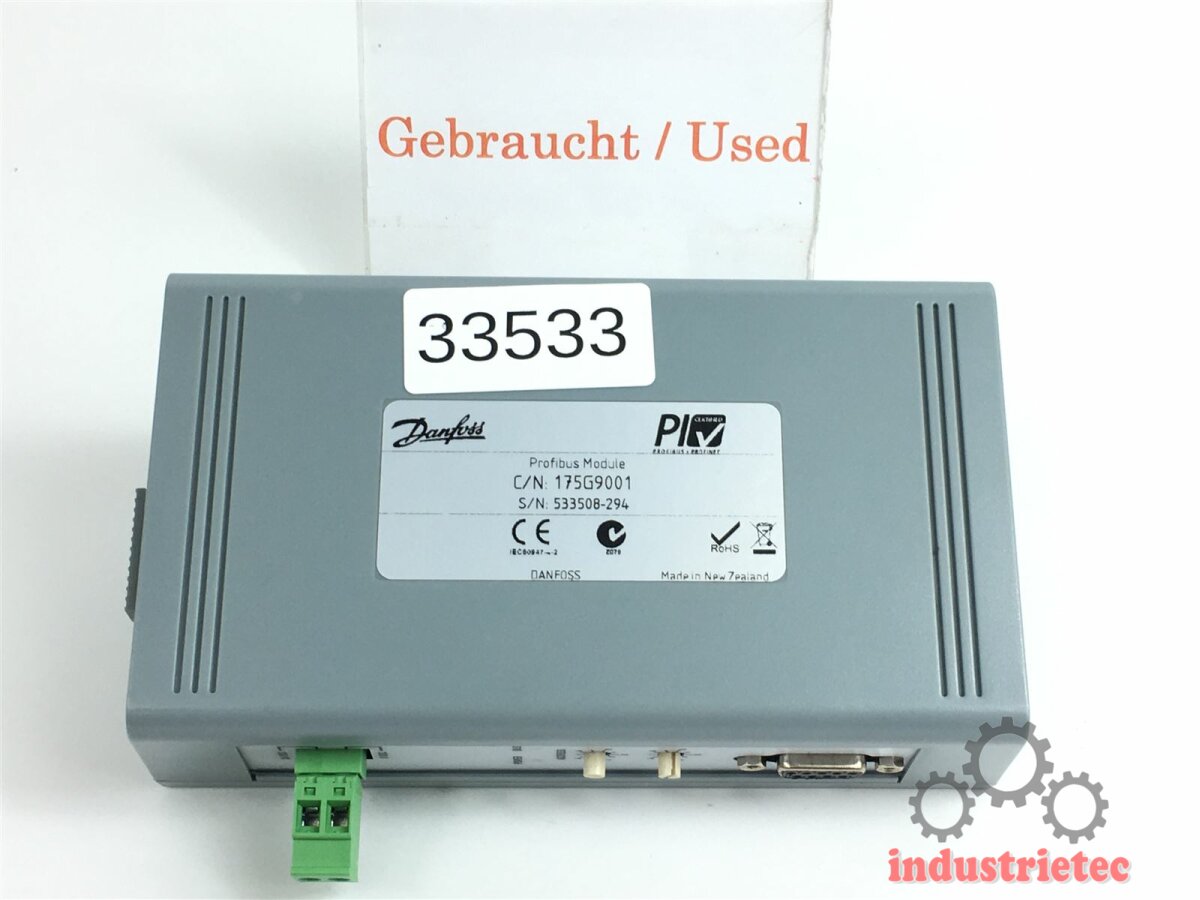 Danfoss 175G9001 Profibus Module, 123,10