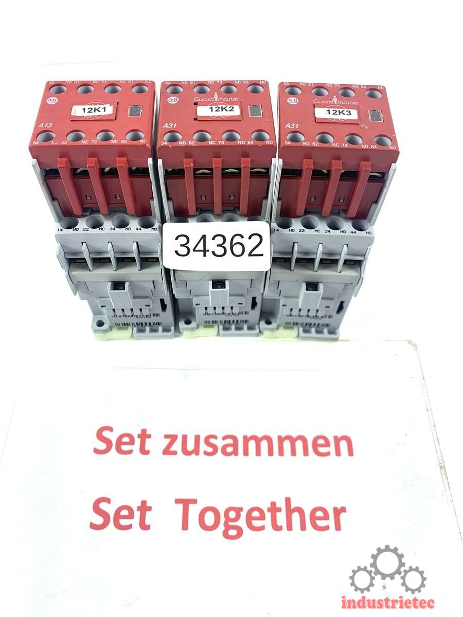 3 STÜCK ALS SET Allen-Bradley 700-CF310* Controllerrelais Relais, 56,42