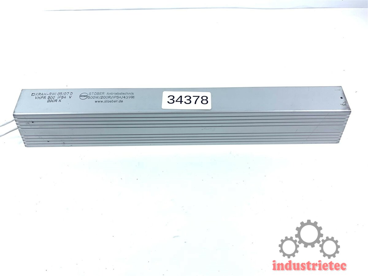 STÖBER KRAH-RWI Bremswiderstand 05/07 D, 20,52