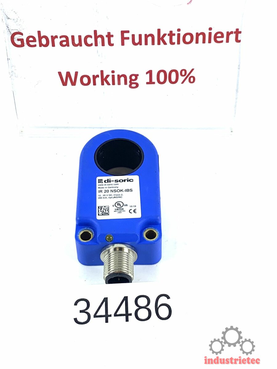 di-soric IR 20 NSOK-IBS Ringsensor Sensor, 102,59