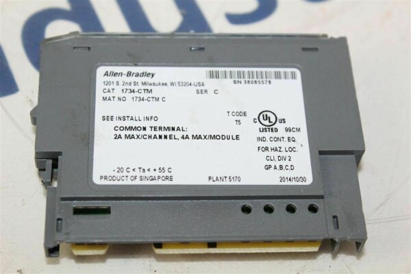 Allen-Bradley 1734-CTM Common Terminal Modul 1734CTM, 20,00