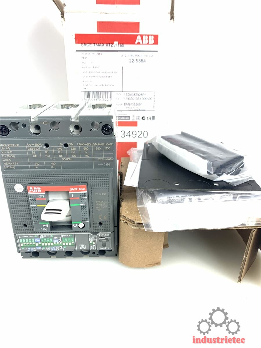 ABB SACE TMAX XT2N160 Leistungsschalter, 130,00