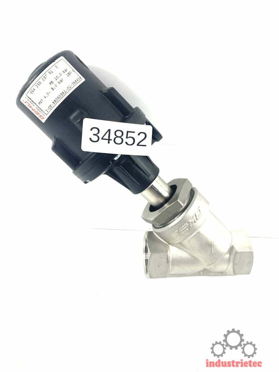 GEMÜ 554 25D 137 51 3 Schräg-Sitzventil 55425D137513, 190,00