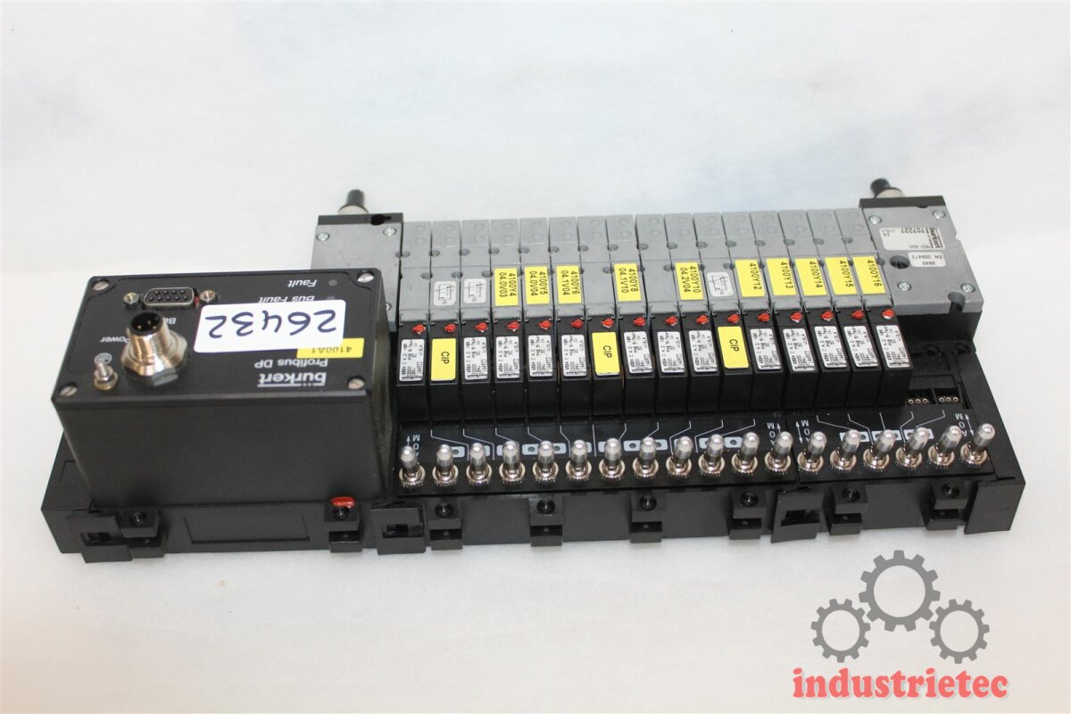 bürkert 8640 Ventilinsel Profibus DP - Industrie Ersatzteile & Automa