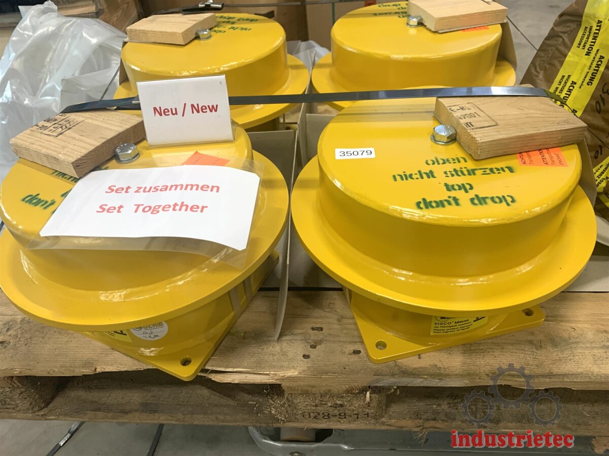 4 STÜCK GERB Federelement Anti vibration Spring Unit 2500/VM-246, 1.500 ...