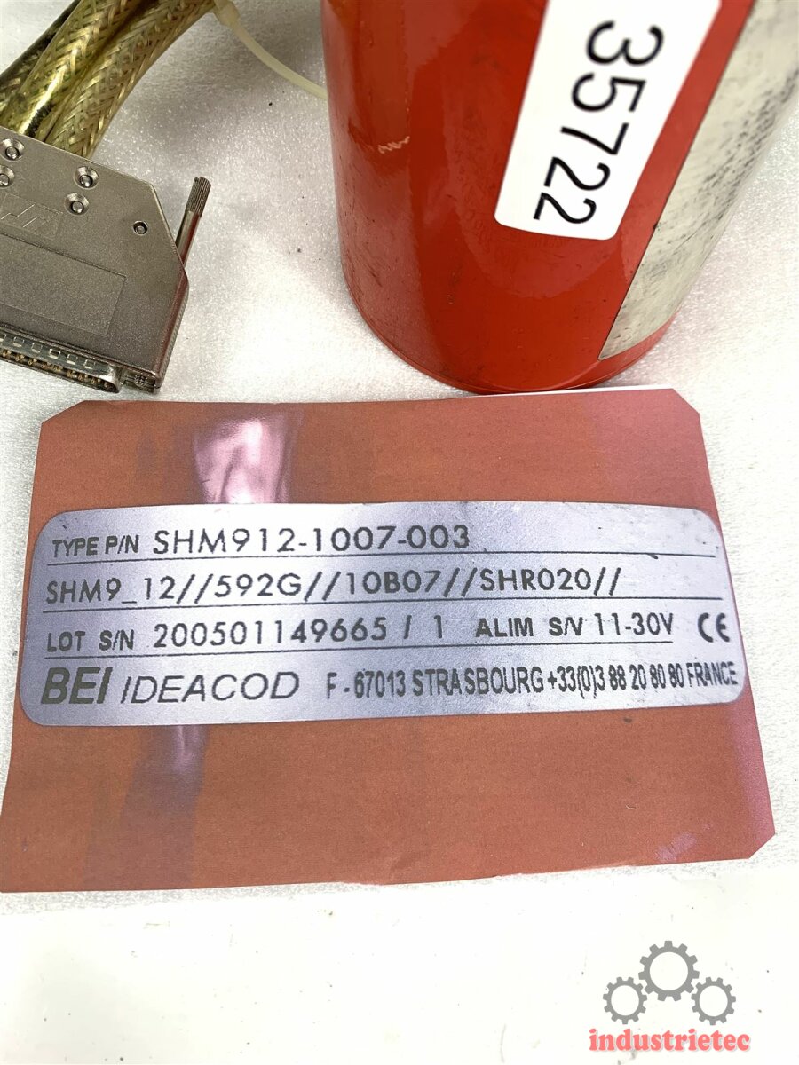 BEI IDEACOD SHM912-1007-003 Encoder, 650,00