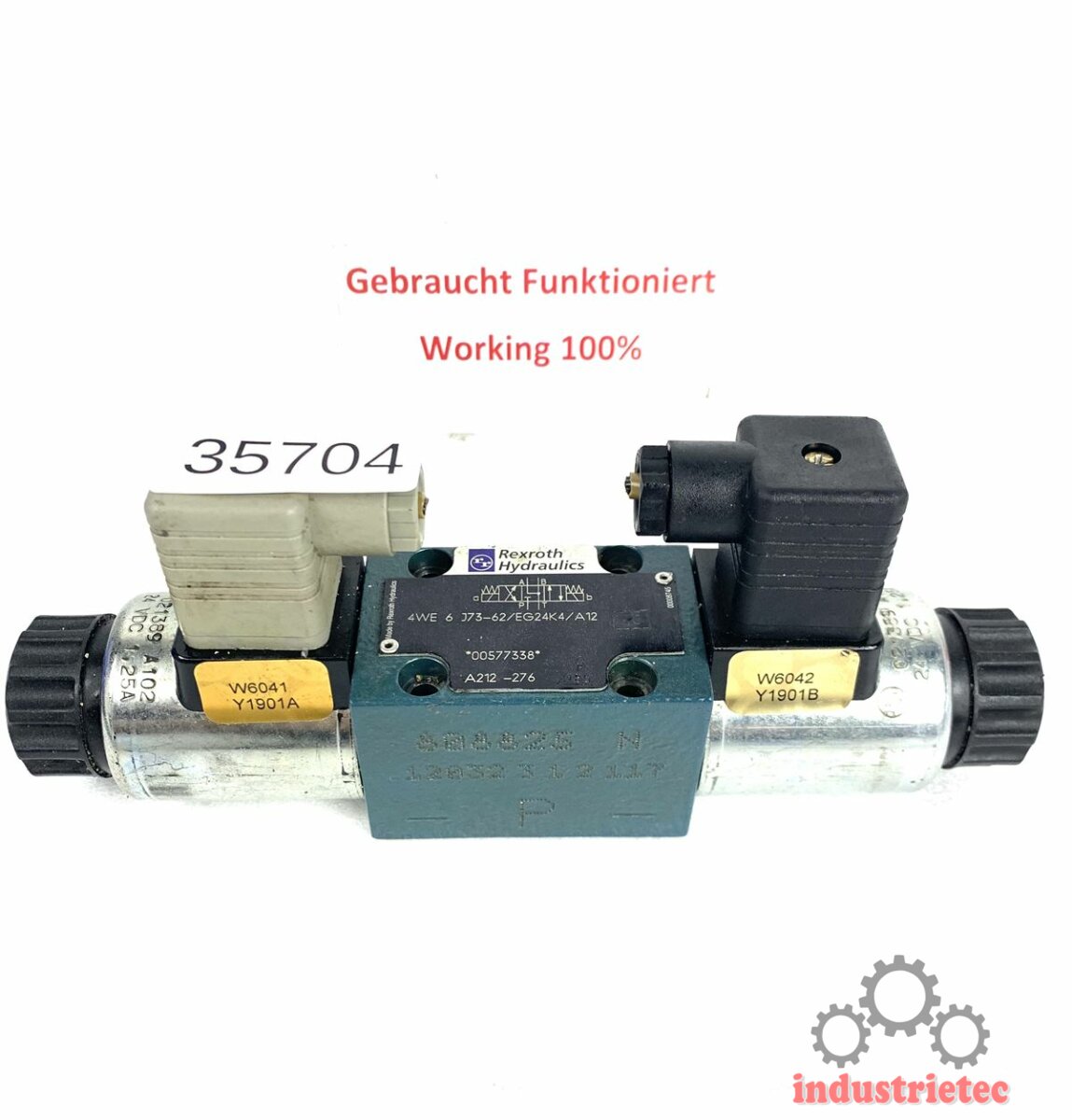 Rexroth Hydraulics 4WE 6 J73-62/EG24K4/A12 Wegeventil Ventil, 150,00