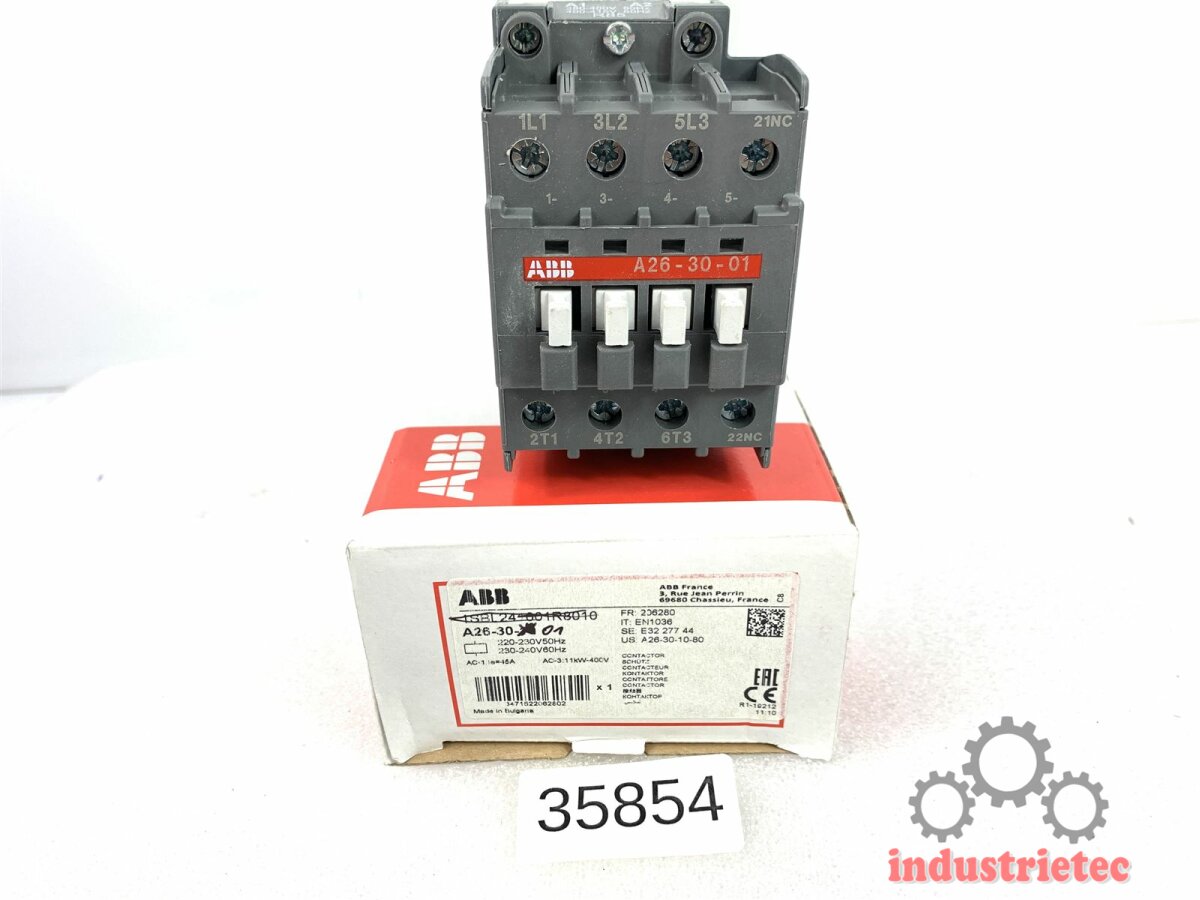 ABB A26-30-01 Contactor Schütz A263001