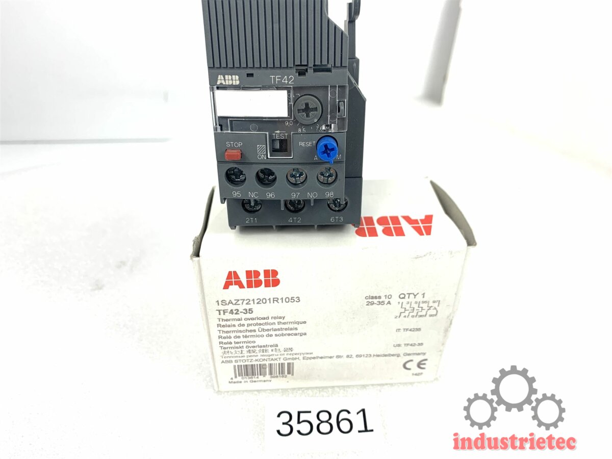ABB TF42-35 1SAZ721201R1053 Thermisches Überlastrelais Relais TF42