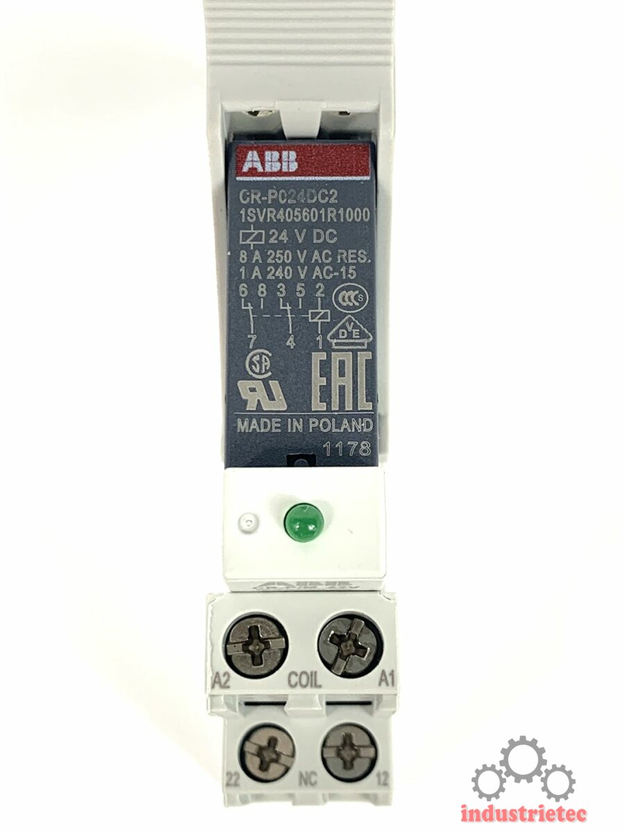 INHALT 10 Stück ABB CR-PSS 1SVR405650R1000 Interface Relais, 80,00