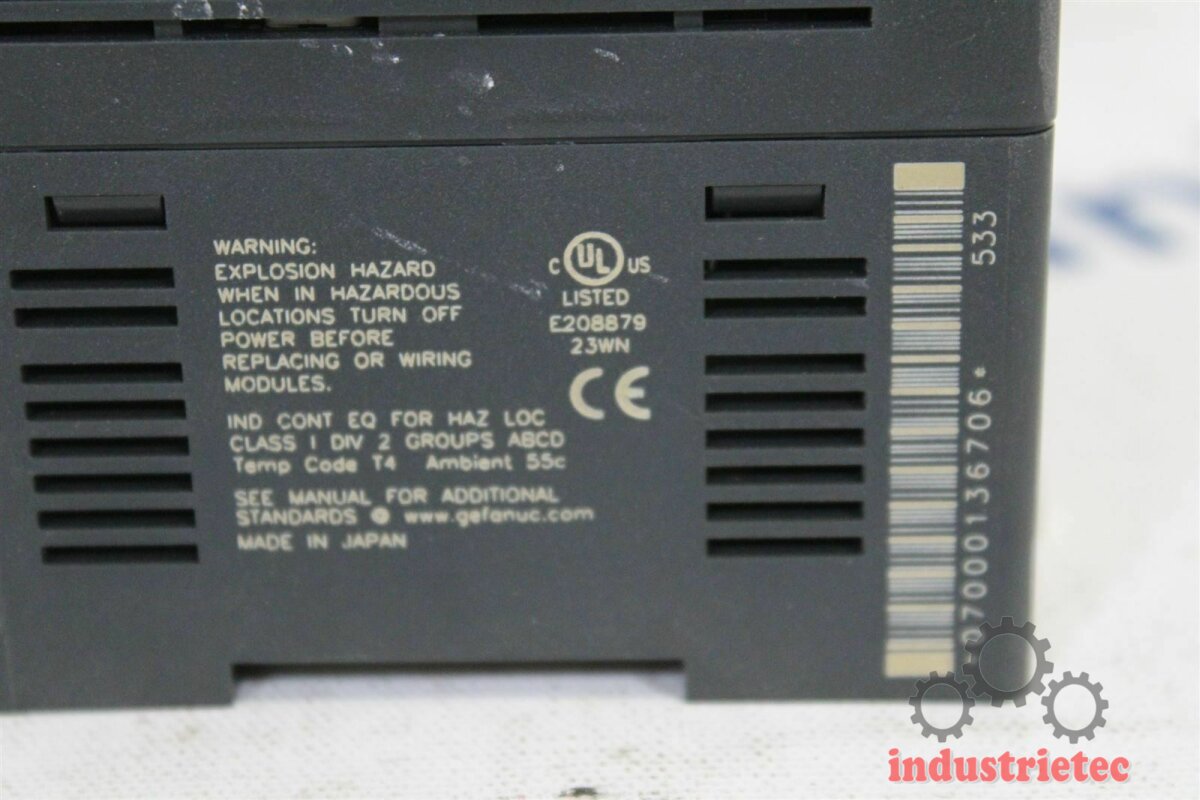 GE Fanuc VersaMax IC200UDR010-BF Micro Controller IC200UDR010BF, 399,00