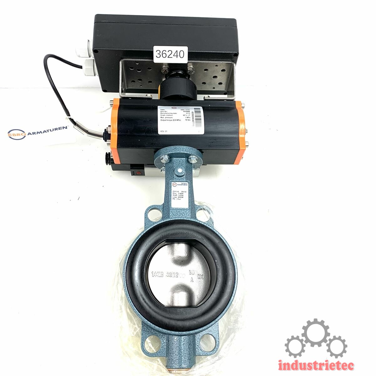 EBRO ARMATUREN EB5.1 SYD 4535669 Pneumatischer Schwemkantrieb, 399,00