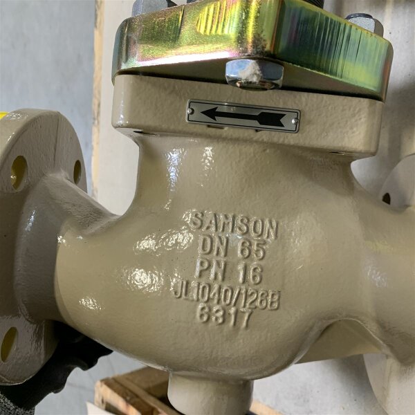 SAMSON DN65 PN16 JL1040/126B 6317 Control Ventil, 1.600,00