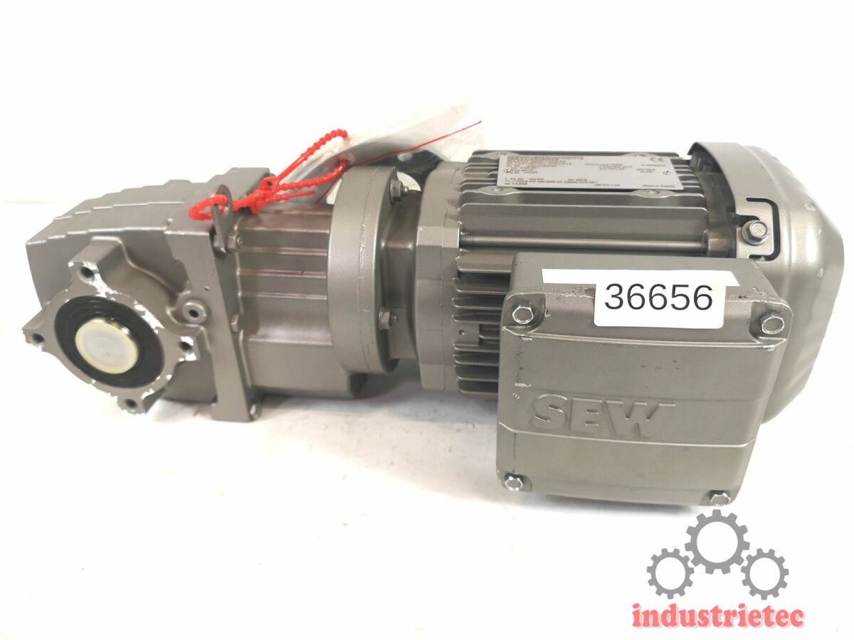 SEW 0,55 KW 64 min Getriebemotor WA37/TDRS71M4/TF Gearbox - Industrie