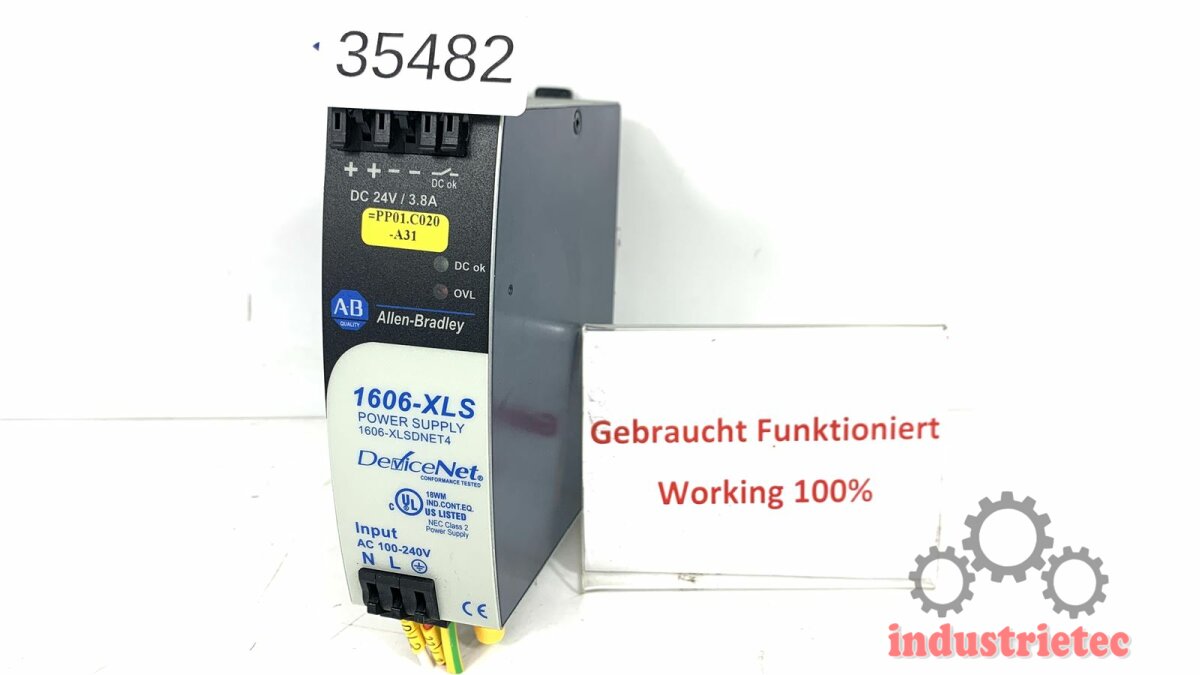 Allen-Bradley 1606-XLS Power Supply 1606-XLSDNET4, 120,00