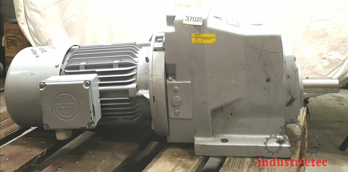 STÖBER 3,0 KW 12-62 min R47-2283-NK-300-4 Verstellgetriebemotor Getri ...