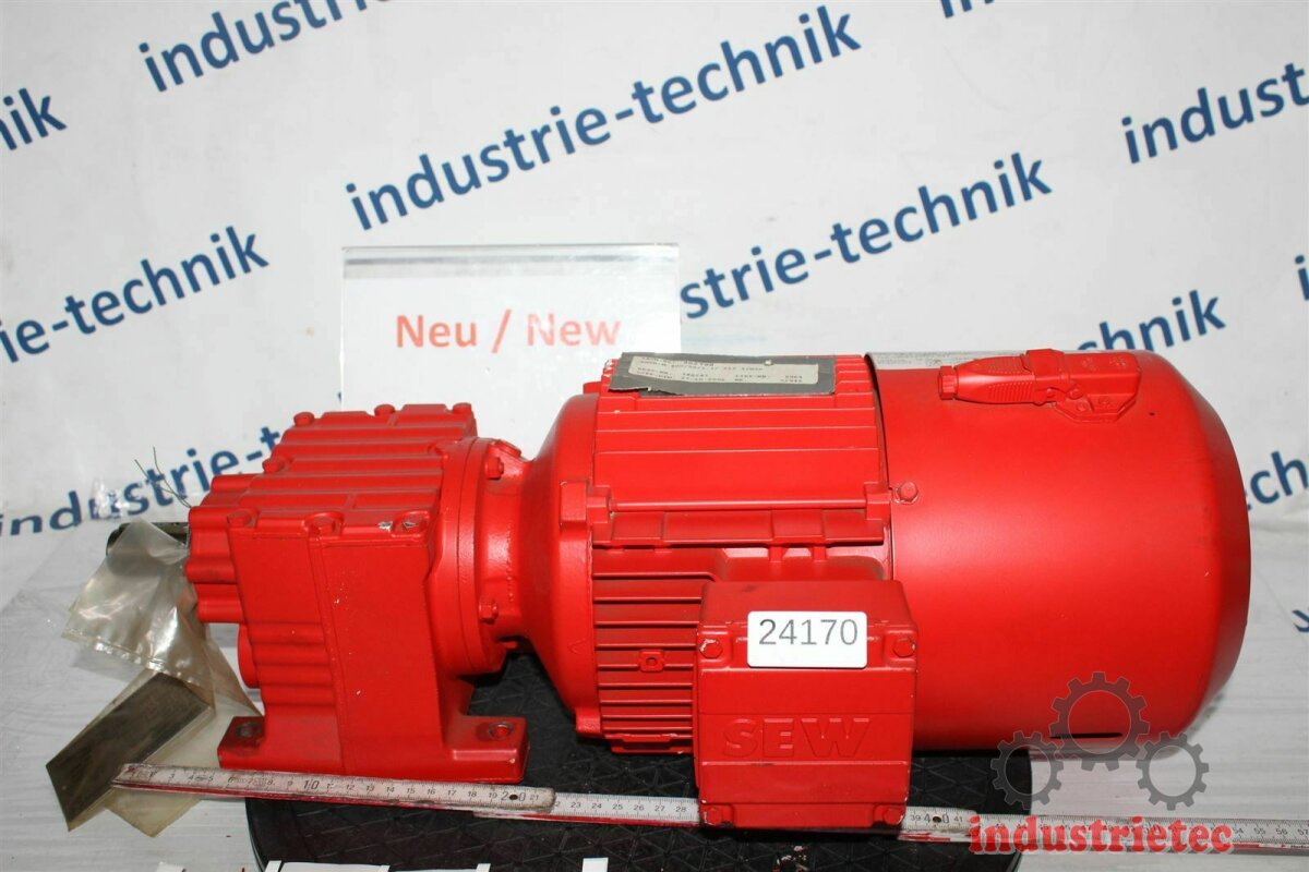 SEW Getriebemotor 1,5 KW 325 Min R47DT90L4 STERNGETRIEBEMOTOR gearbox ...