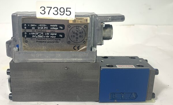 Rexroth 4WRPEH 6 C3 B12L-20/G24K0/A1M Steuerventil Ventil 0811404601, 3 ...