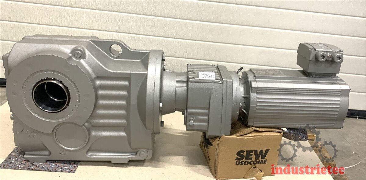 SEW 1,1 KW 4,1 min KT87 R57 DAS100M4/TF/IS Getriebemotor Gearbox 60 H ...