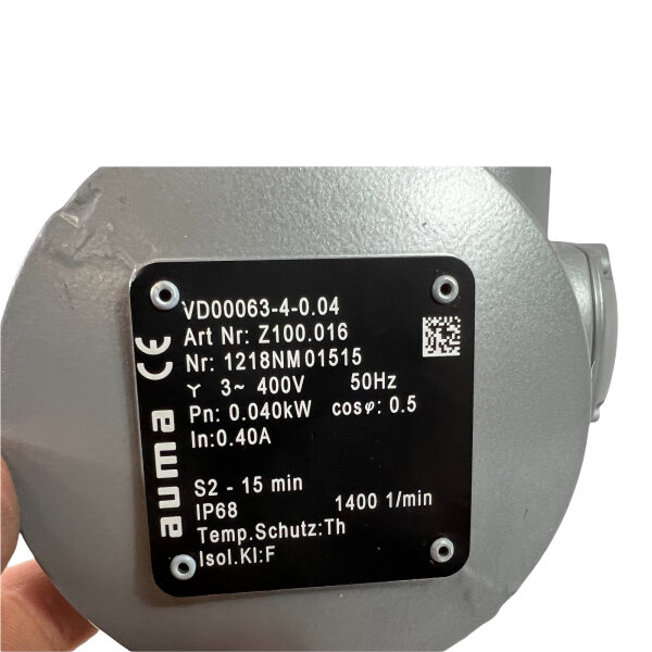 AUMA SQ 05.2-F05-F07 VD00063-4-0.04 Schwenkantrieb Drehantrieb