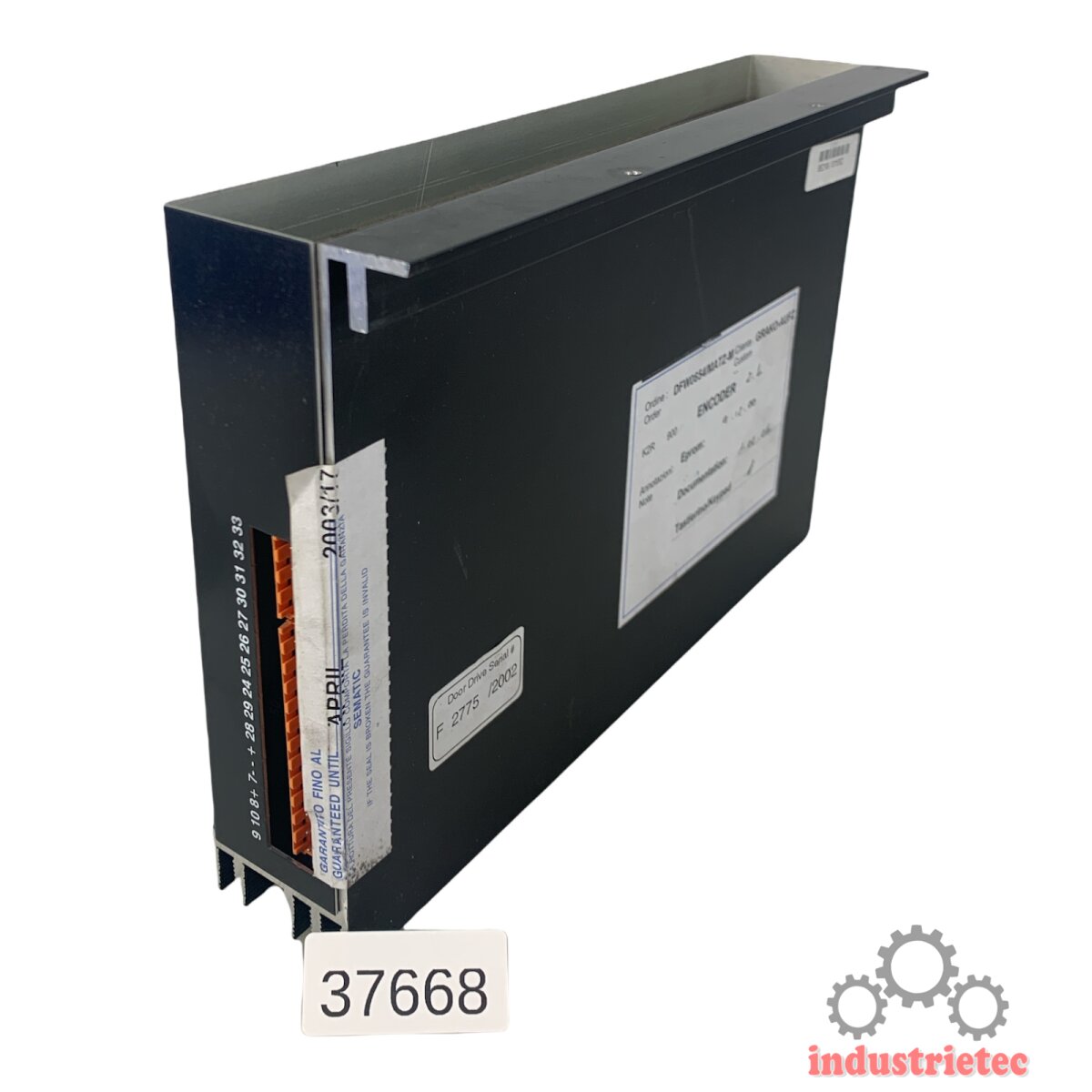 SEMATIC LIFT DOORS ENCODER SYSTEM DFW0654/MATZ-M Encoder Controller