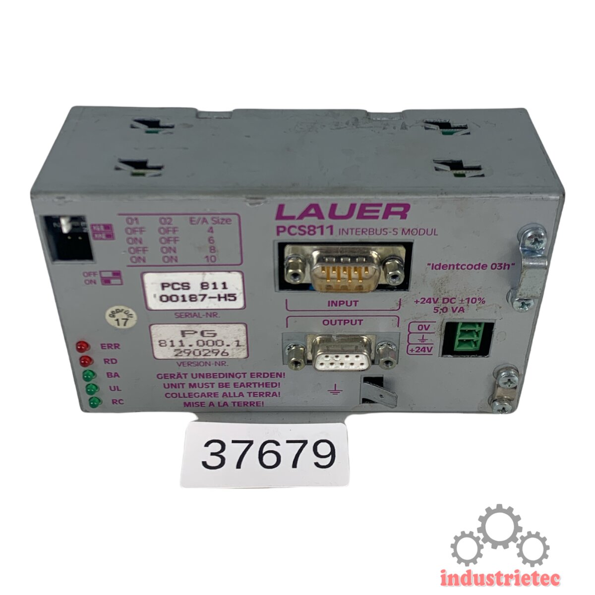 LAUER PCS811 Interbus-S Modul, 180,00
