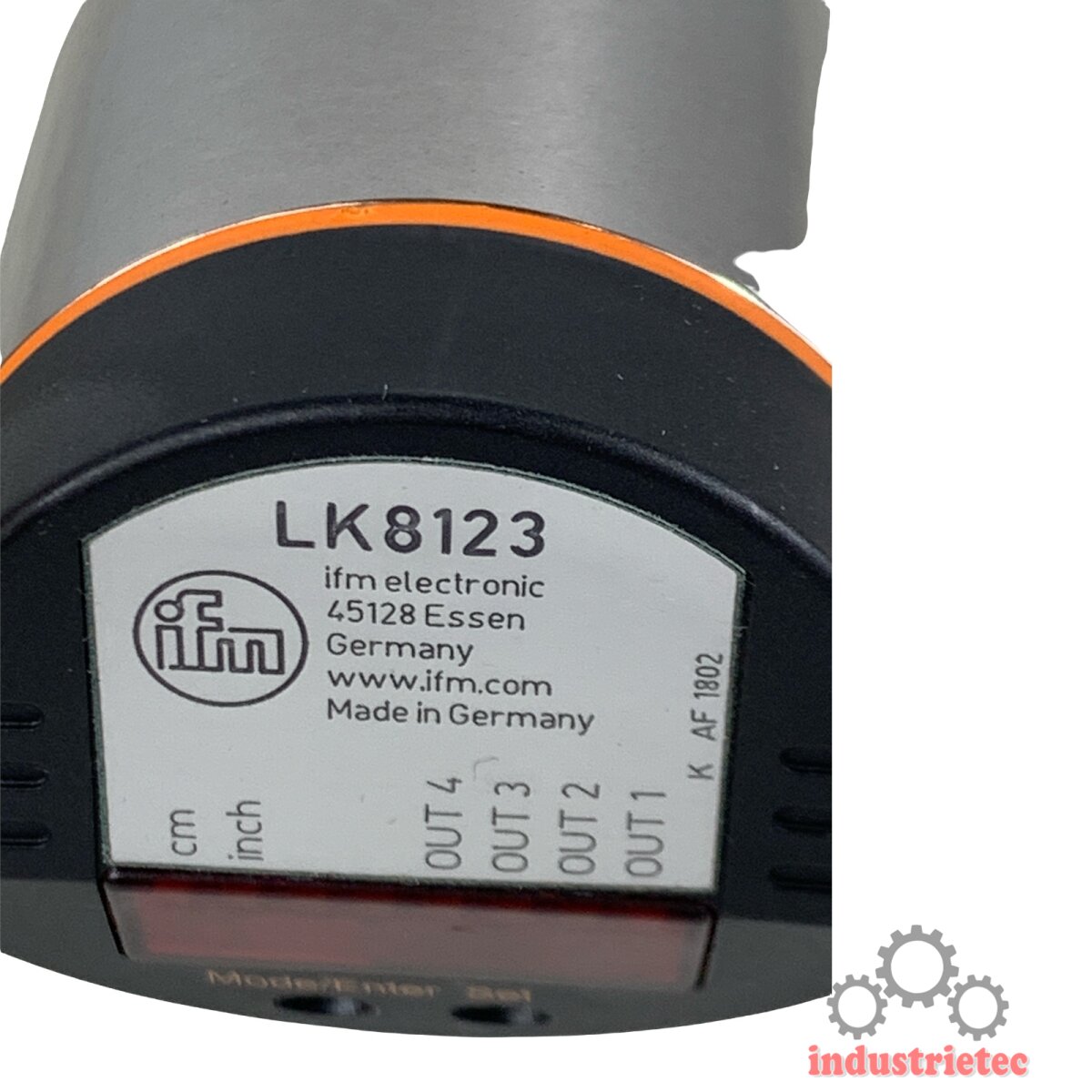 IFM LK8123 LK0472B-B-00KVPKG/US Füllstandssensor Sensor, 340,00