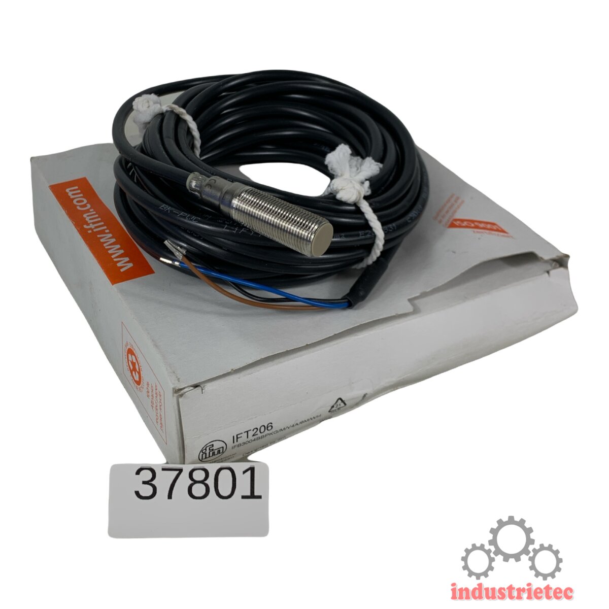 IFM IFT206 IFB3004BBPKG/M/V4A/6M/WH Induktiver Sensor, 75,00