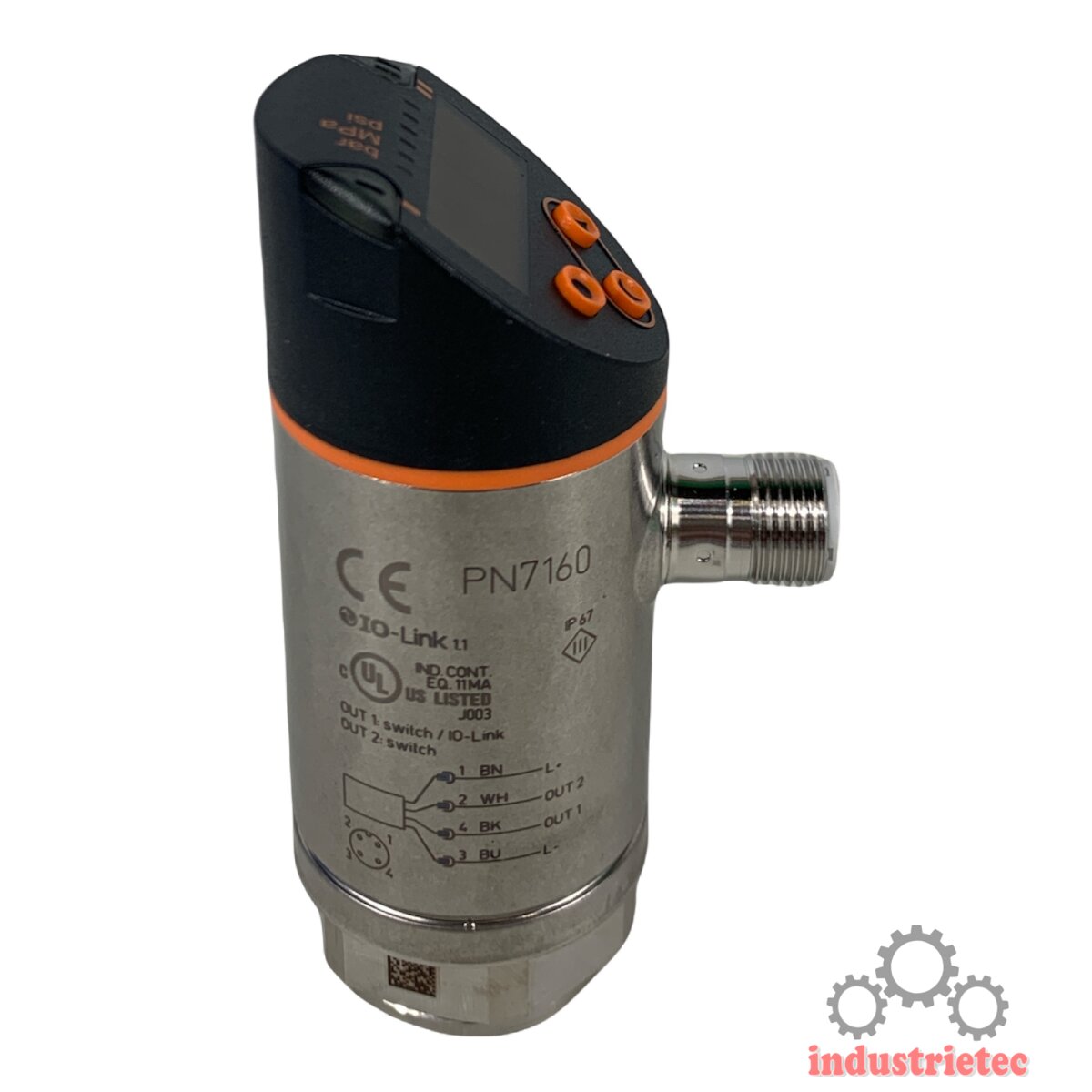 ifm electronic PN7160 Drucksensor PN-600-SER14-QFRKG/US/ /V, 300,00