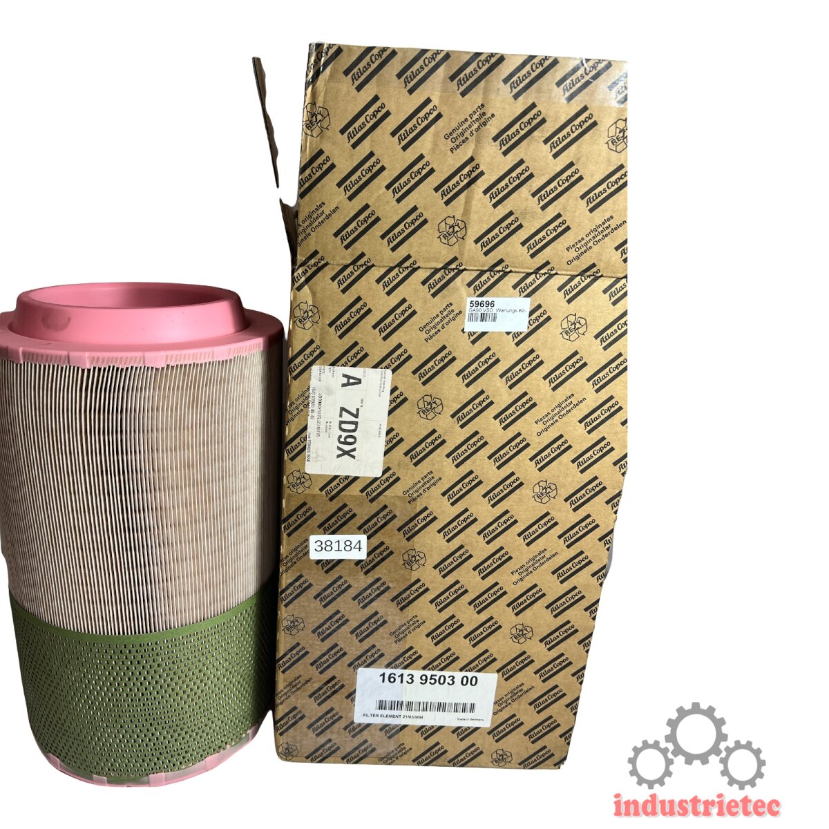 Atlas Copco 59696 Filter Element 1613950300, 80,00