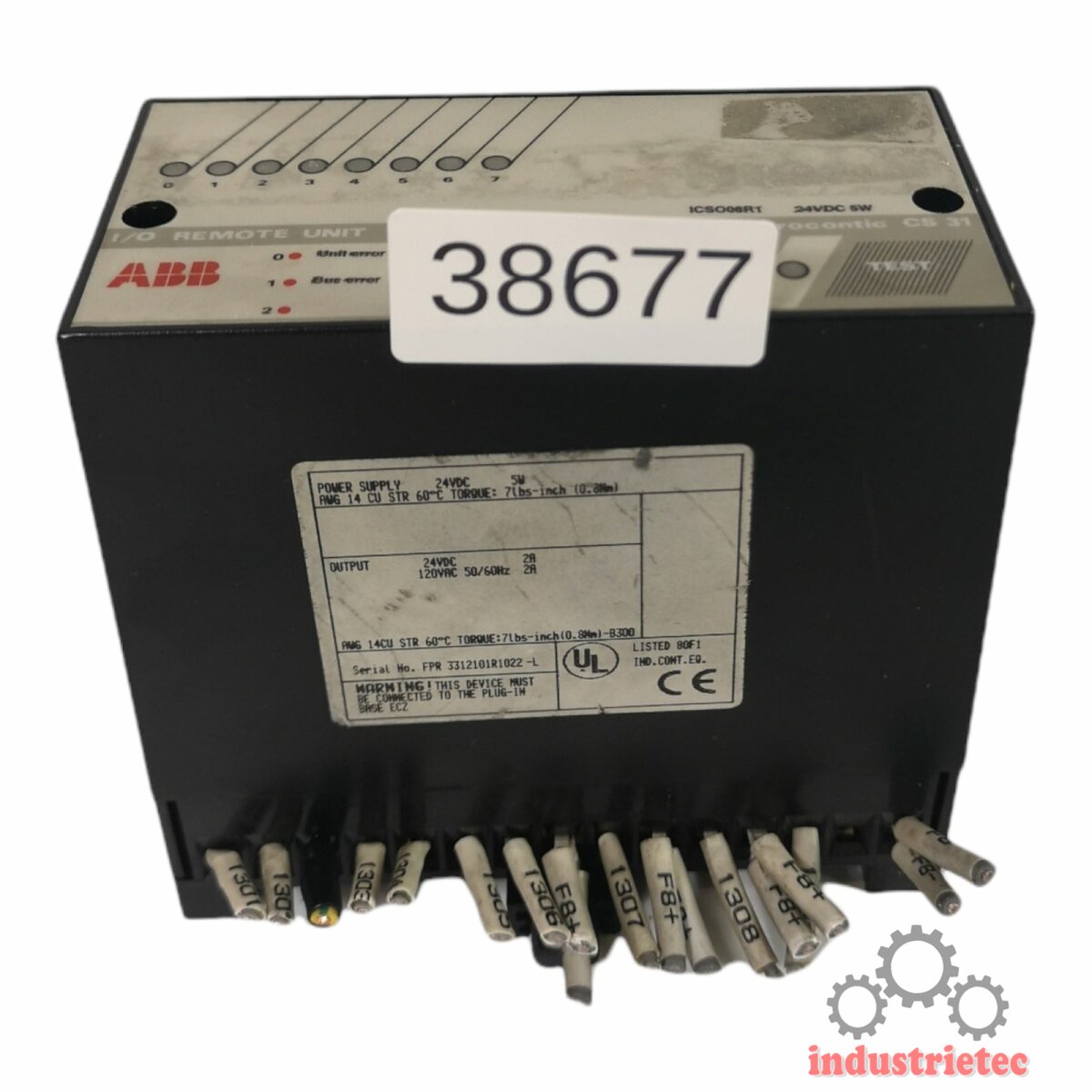 ABB I/O REMOTE UNIT Procontic CS31, 440,00