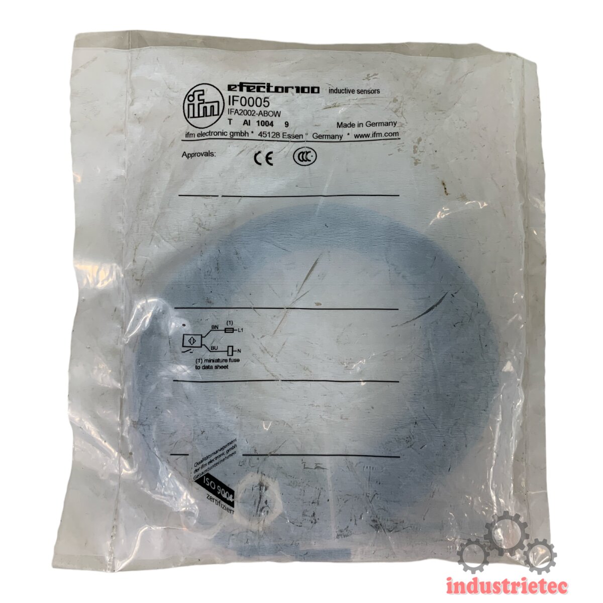 IFM IF0005 inductive sensors IFA2002-ABOW, 60,00