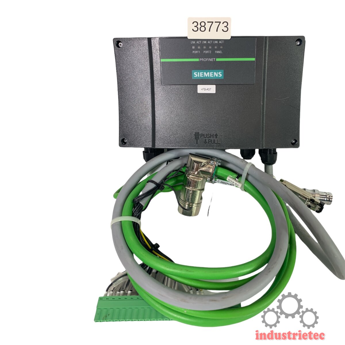 Siemens 6AV6 671-5AE11-0AX0 Connection Box Pn Plus CATS PLUS 6XV1870 ...