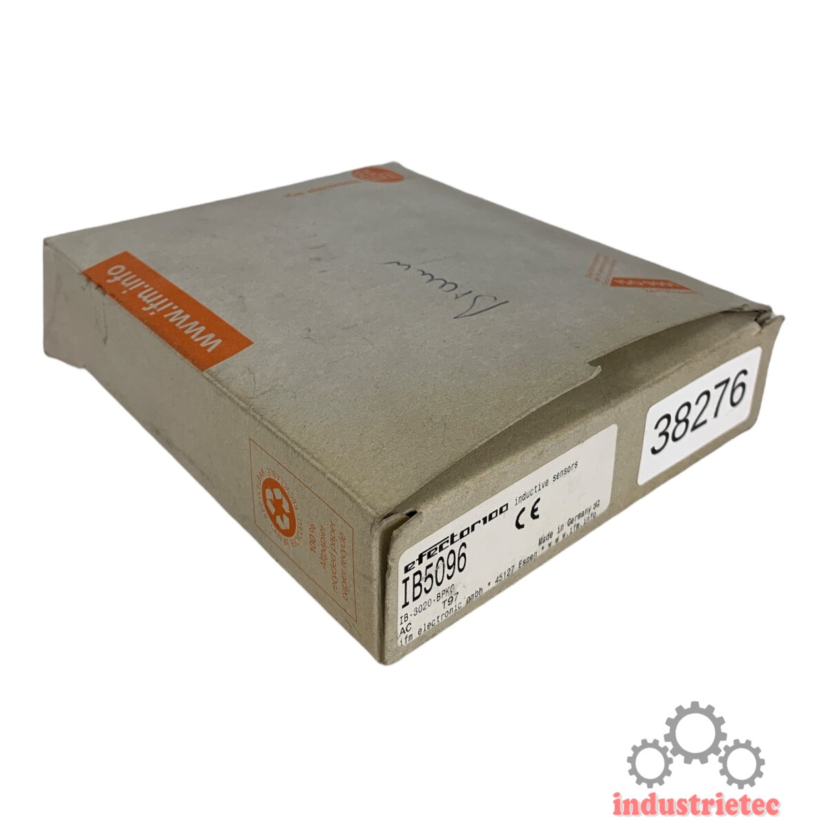 IFM efector 100 IB5096 induktiver Sensor IB-3020-BPKG, 60,00