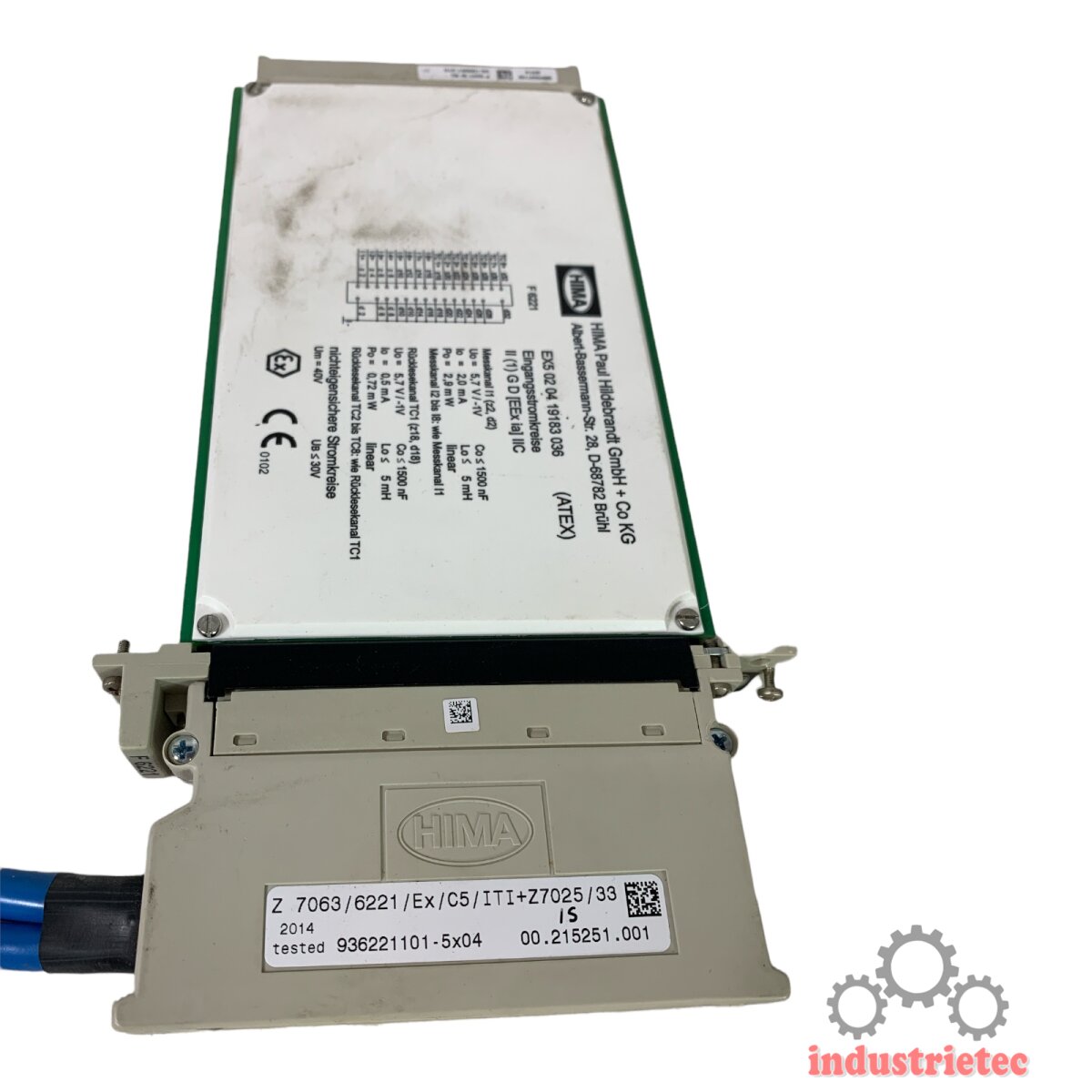 HIMA Z 7063/6221/Ex/C5/ITI+Z7025/33 Sicherheitsmodul, 580,00