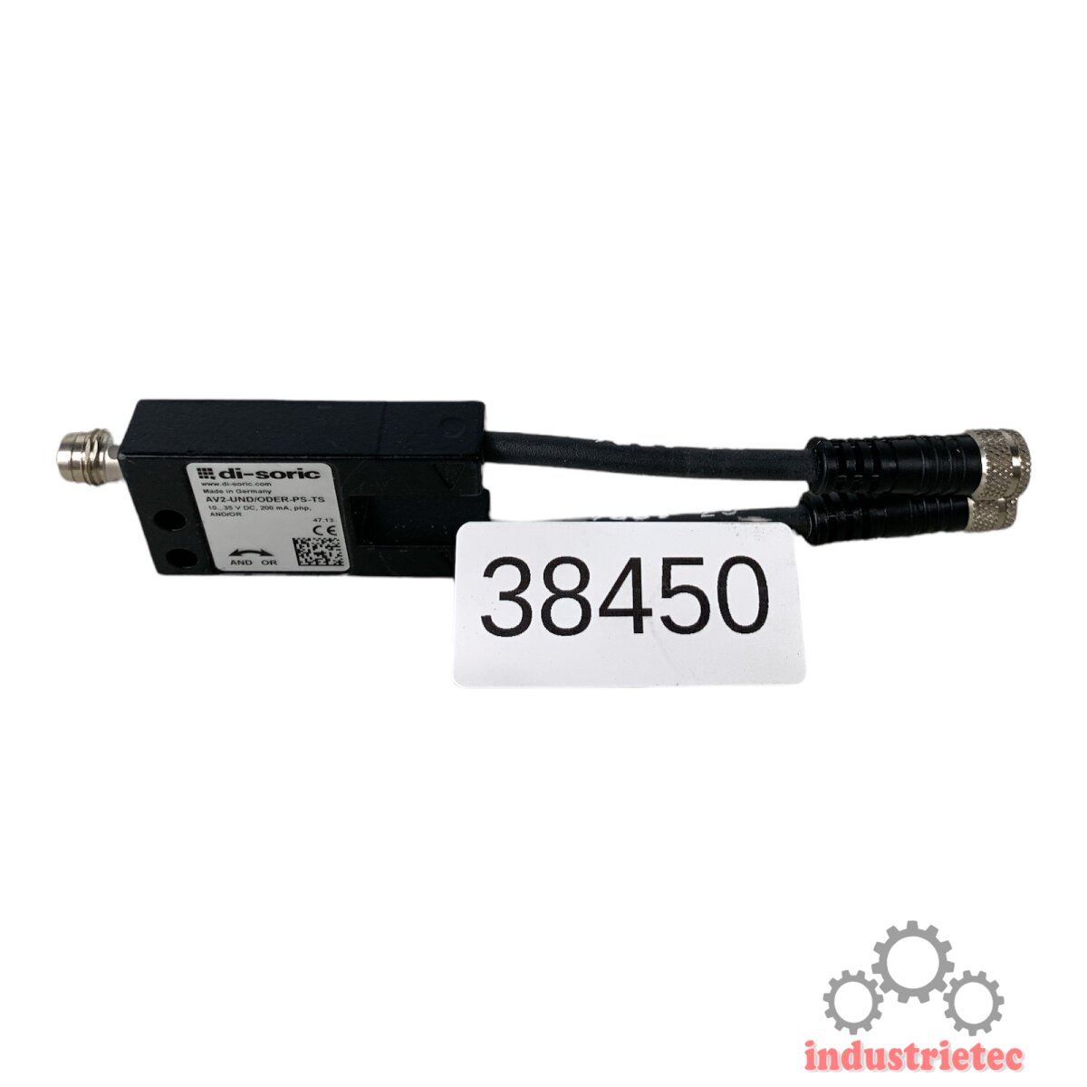 di-soric Anschlussverteiler AV2-UND/ODER-PS-TS, 50,00