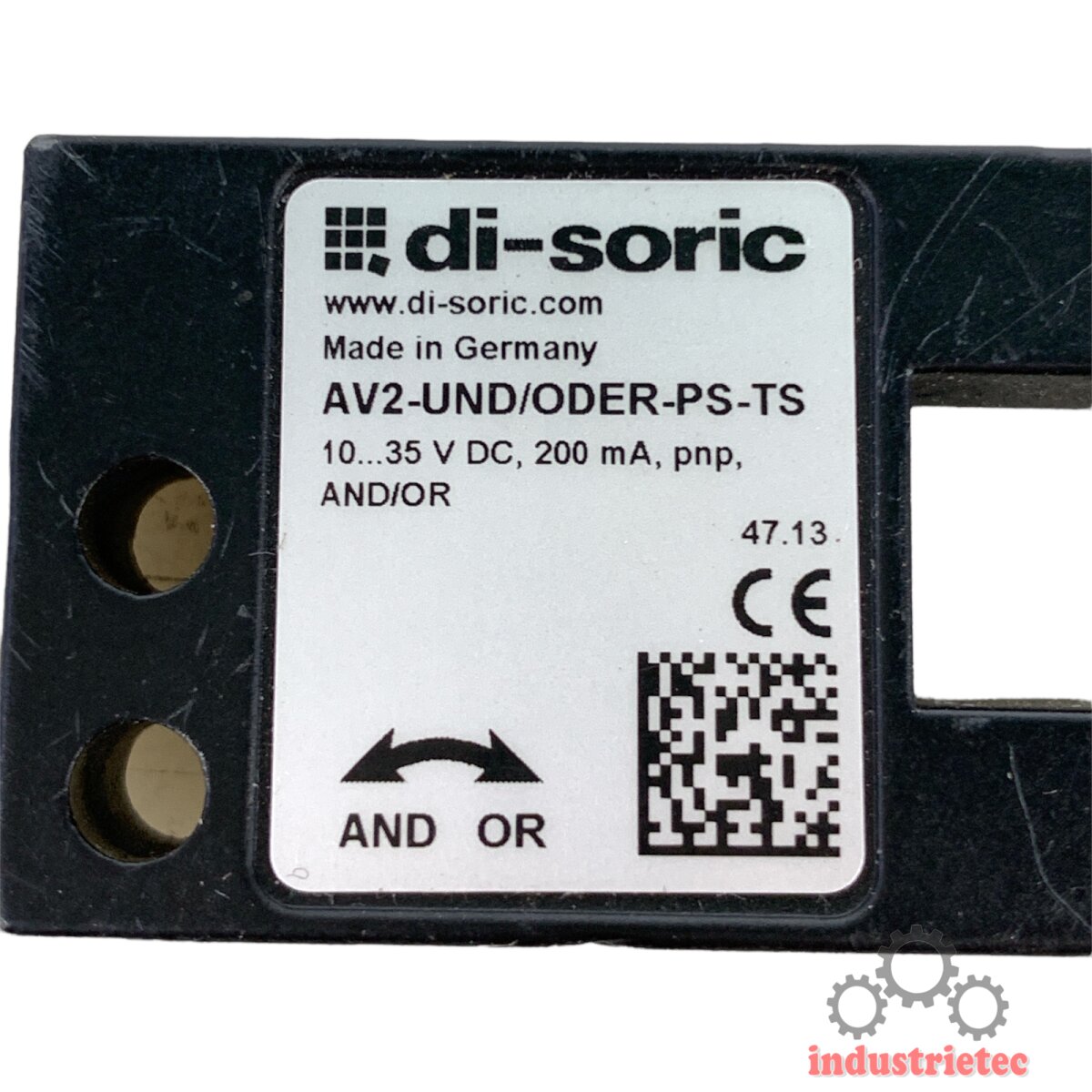 di-soric Anschlussverteiler AV2-UND/ODER-PS-TS, 50,00