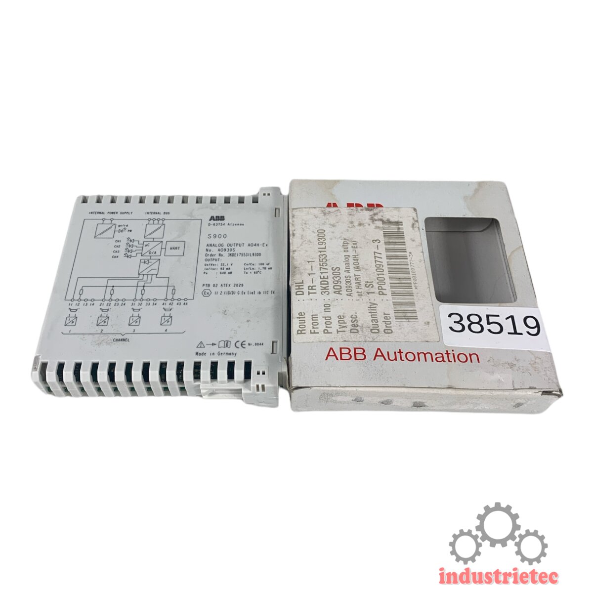 ABB S900 Analog Output Modul AO930S, 360,00