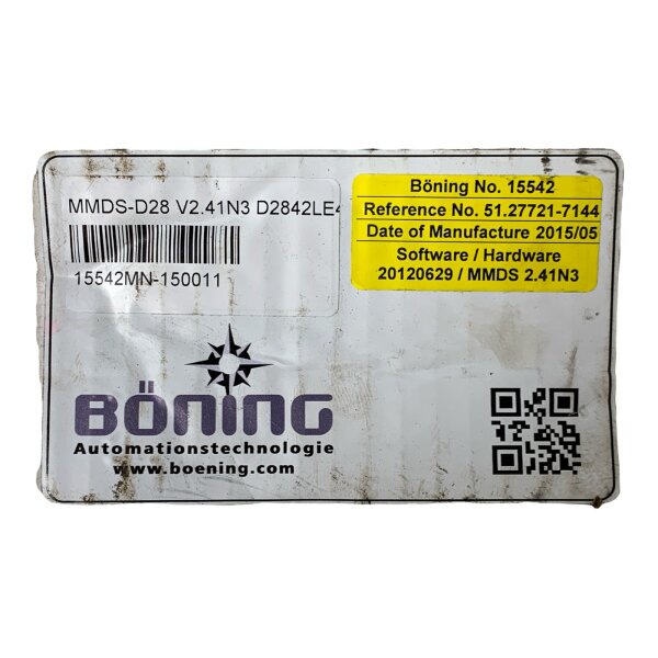 BÖNING MMDS-D28 V2.41N3 D2842LE 15542 Hardware Software, 4.750,00