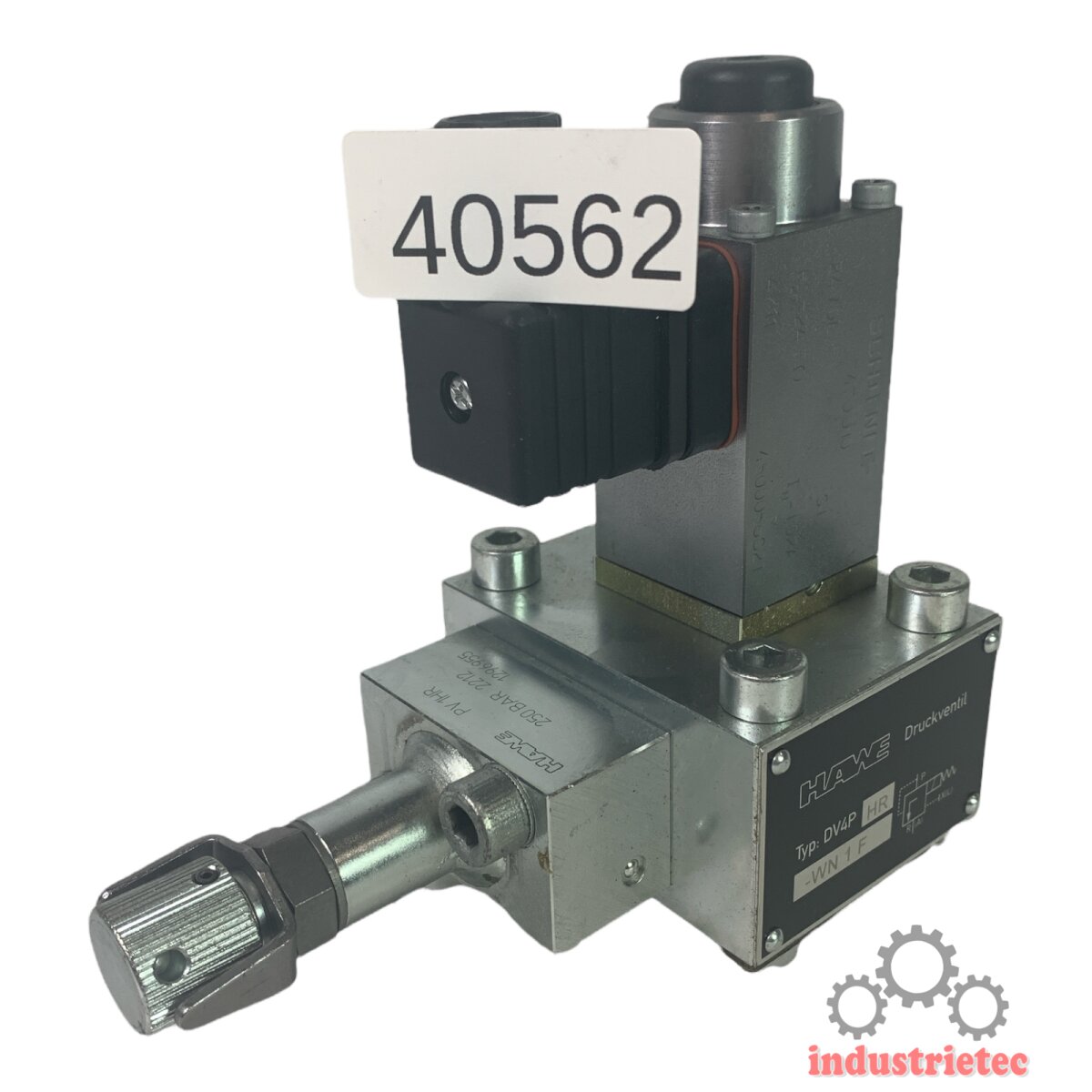 HAWE DV4P HR WN 1 F 250bar Druckbegrenzungsventil Druckventil Ventil, 1 ...