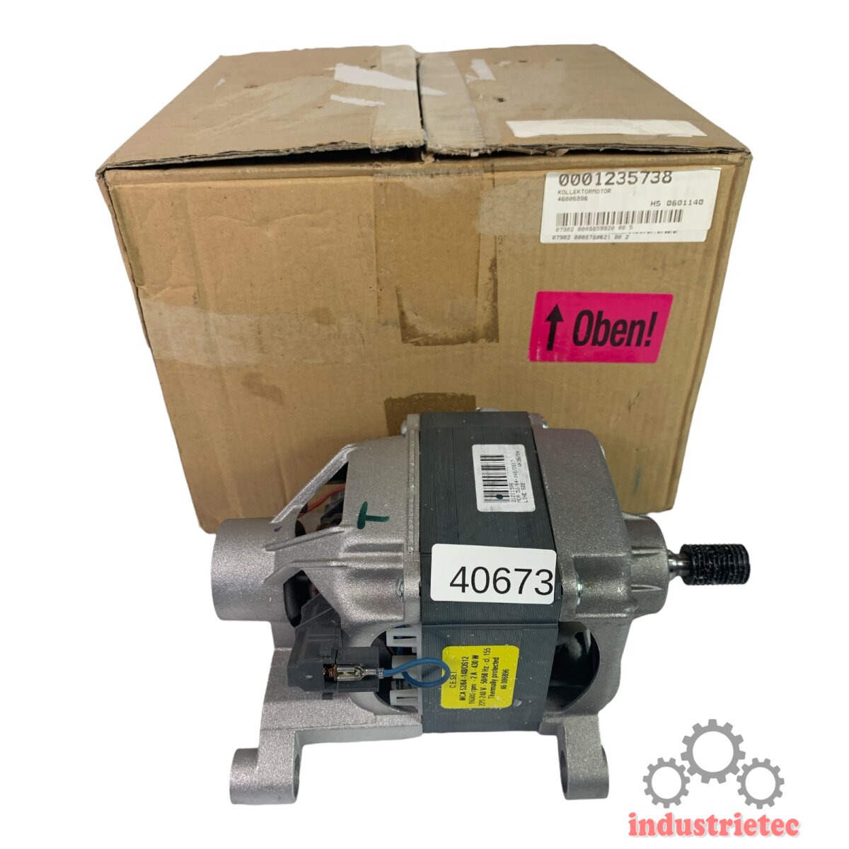 C.E.SET MCA 52/64-148/OS12 Waschmaschinenmotor Kollektormotor 430W