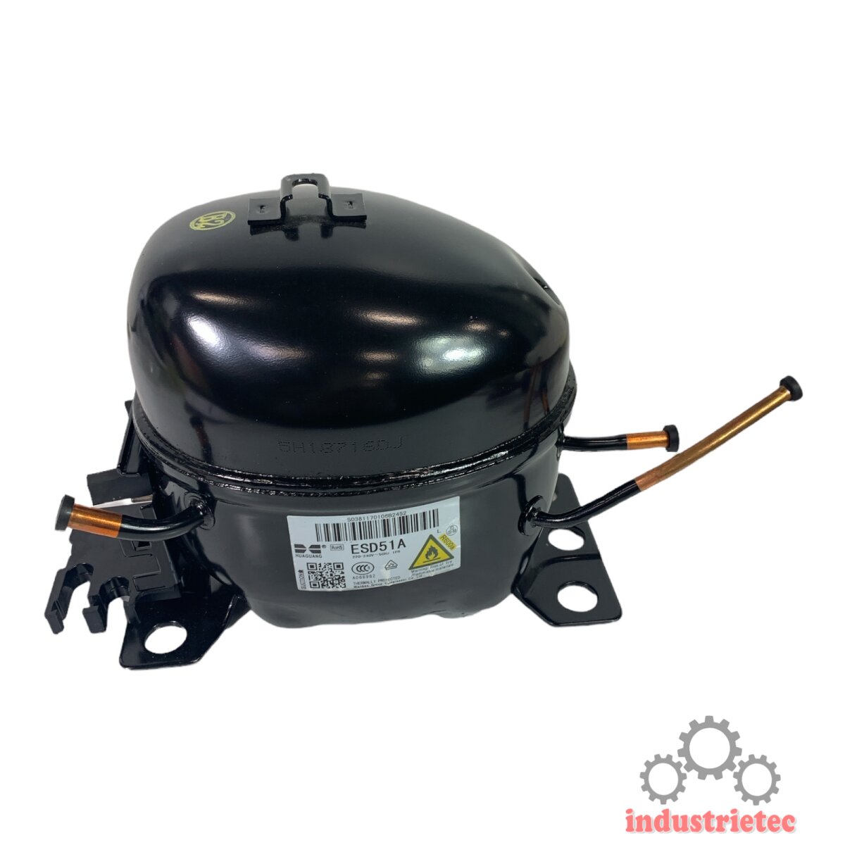 HUAGUANG ESD51A Kompressor Verdichter Kühlkompressor 220-240V 50Hz, 160 ...