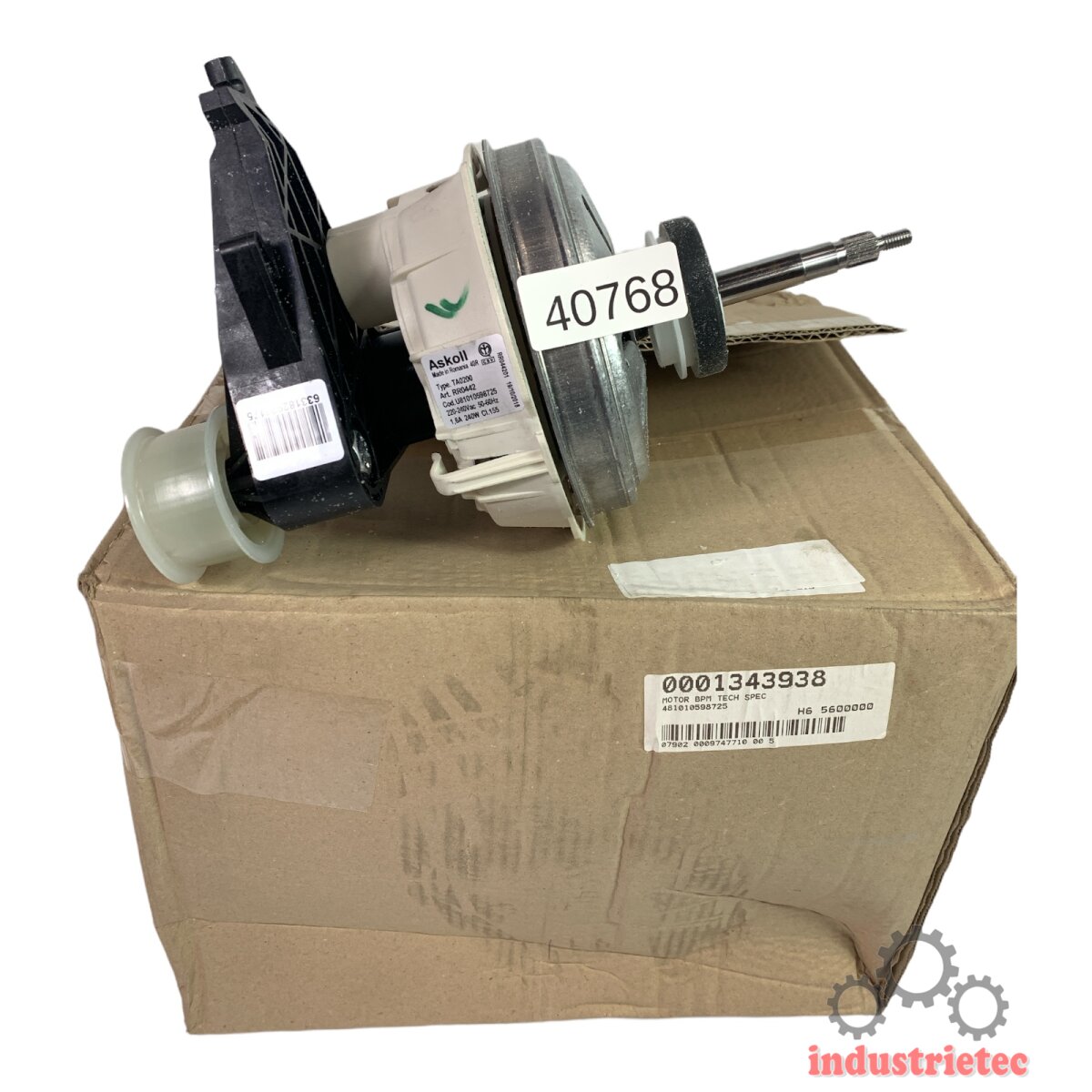 Askoll TA0200 481010598725 Antriebsmotor Motor RR0442