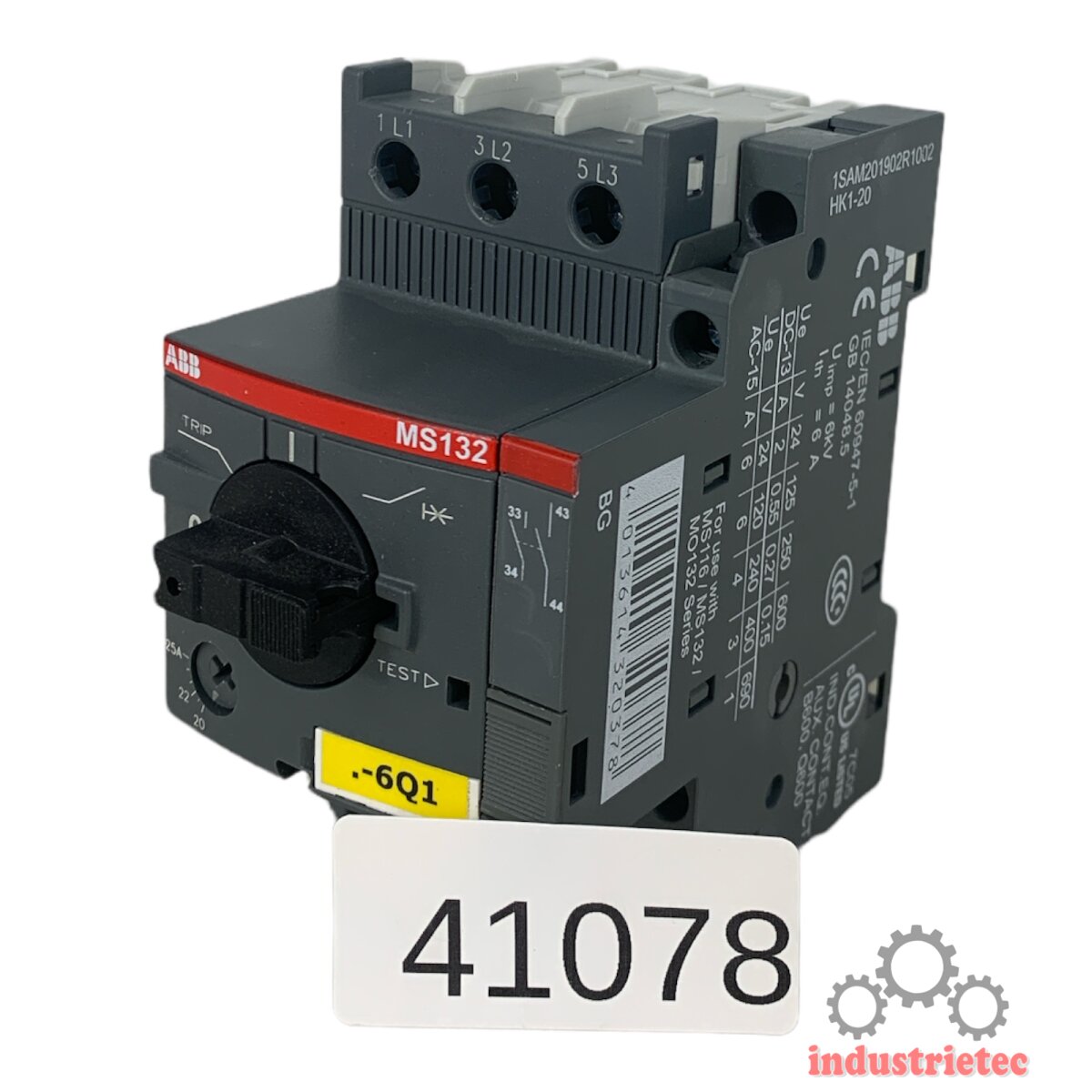 ABB MS132 Motorstarter, 20,00